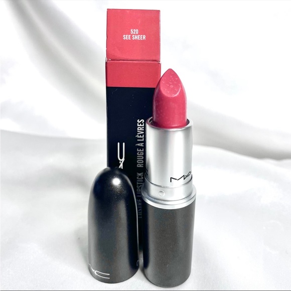 MAC Cosmetics | Makeup | Mac Lustre Lipstick See Sheer 52 Discontinued | Poshmark
